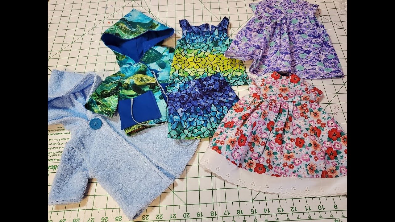 Simplicity 4654 Summer Baby Doll Clothes Sewing Pattern for Baby Girl ...