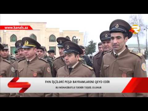 ISMAYILLIDA FHN ISCILERININ PESE BAYRAMI QEYD OLUNUB