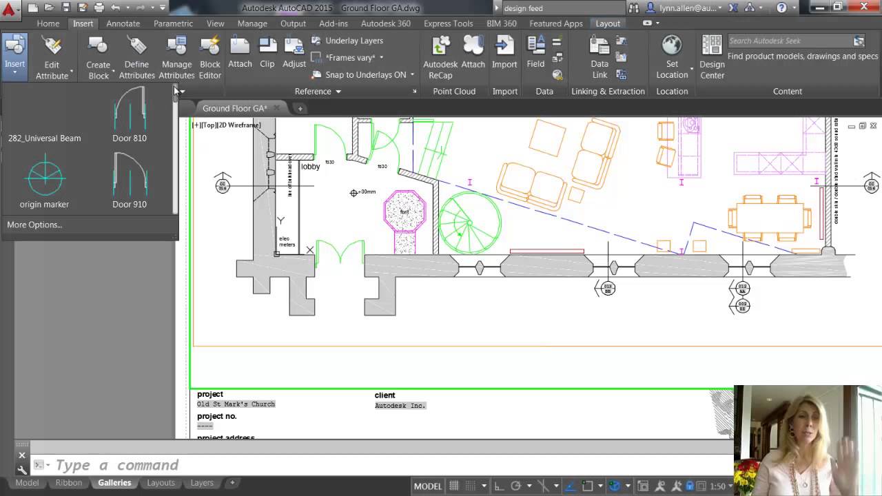 AutoCAD 2015: Galleries - Lynn Allen - YouTube