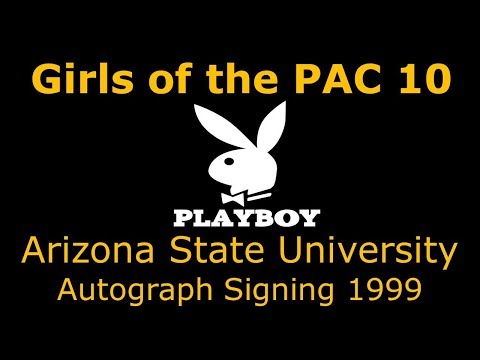 Playboy Girls of the PAC 10 - Autograph Signing at Tower Records 1999
