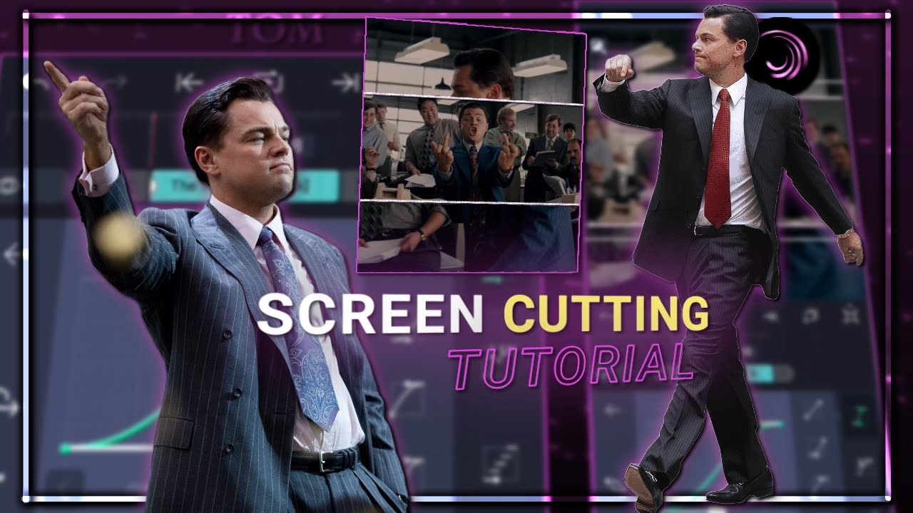 Screen cutting animation on alight motion (+preset) - YouTube