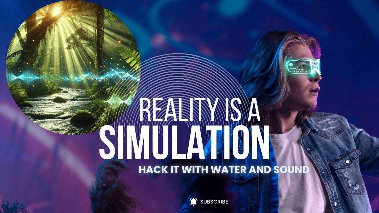 🎨Why Reality Is a Simulation (and How to Hack It with Water + Sound) 💧🌀 ...