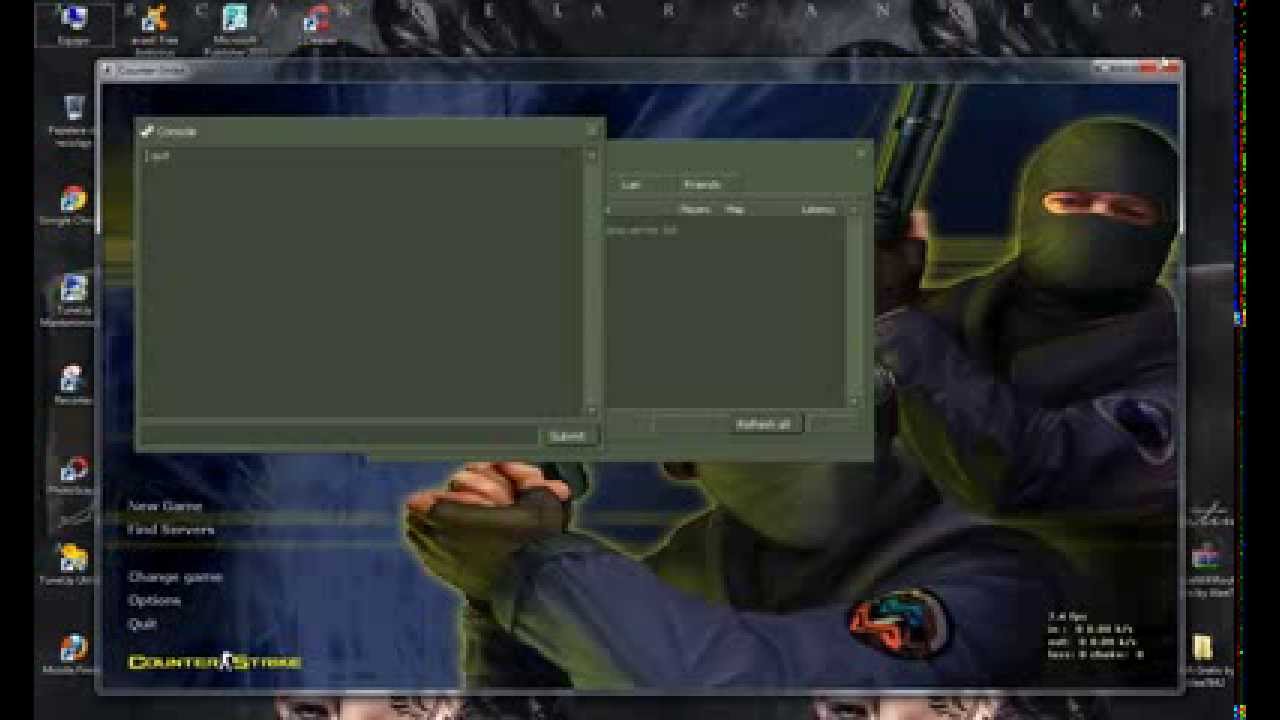 Como hacer para que el Find Servers Internet Counter Strike 1.6 No ...