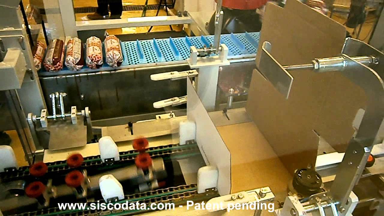 Robotic cartoning wraparound system fully programmable - YouTube