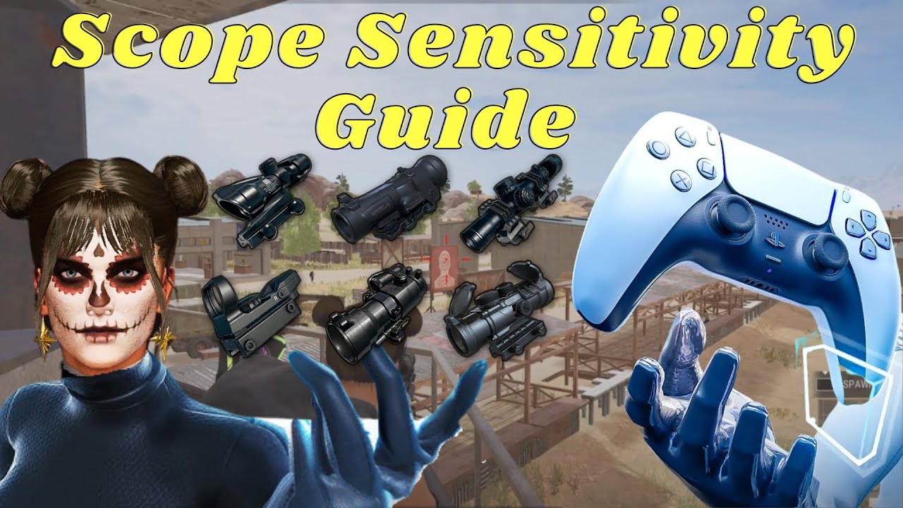 PUBG tutorial: How to Customize your own Scope Sensitivity - PS5 PRO ...