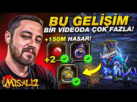 MİSALİ2 BİR VİDEO YAPILACAK MAX. GELİŞİM! VARIMIZLA YOĞUMUZLA HASARA OYNADIK!!! | Metin2 - Misali2