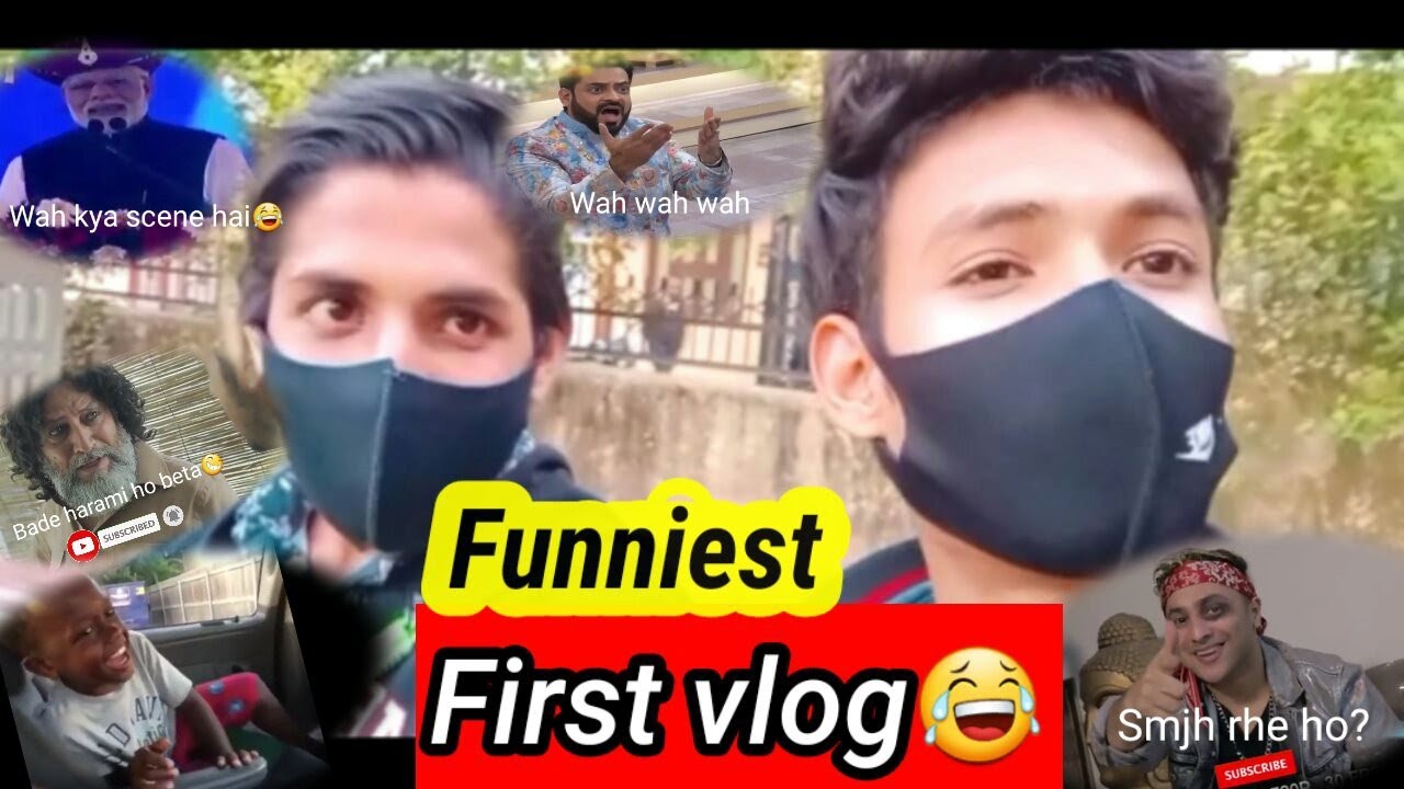 Funniest first vlog😂|| Vlogger deepak mehta - YouTube
