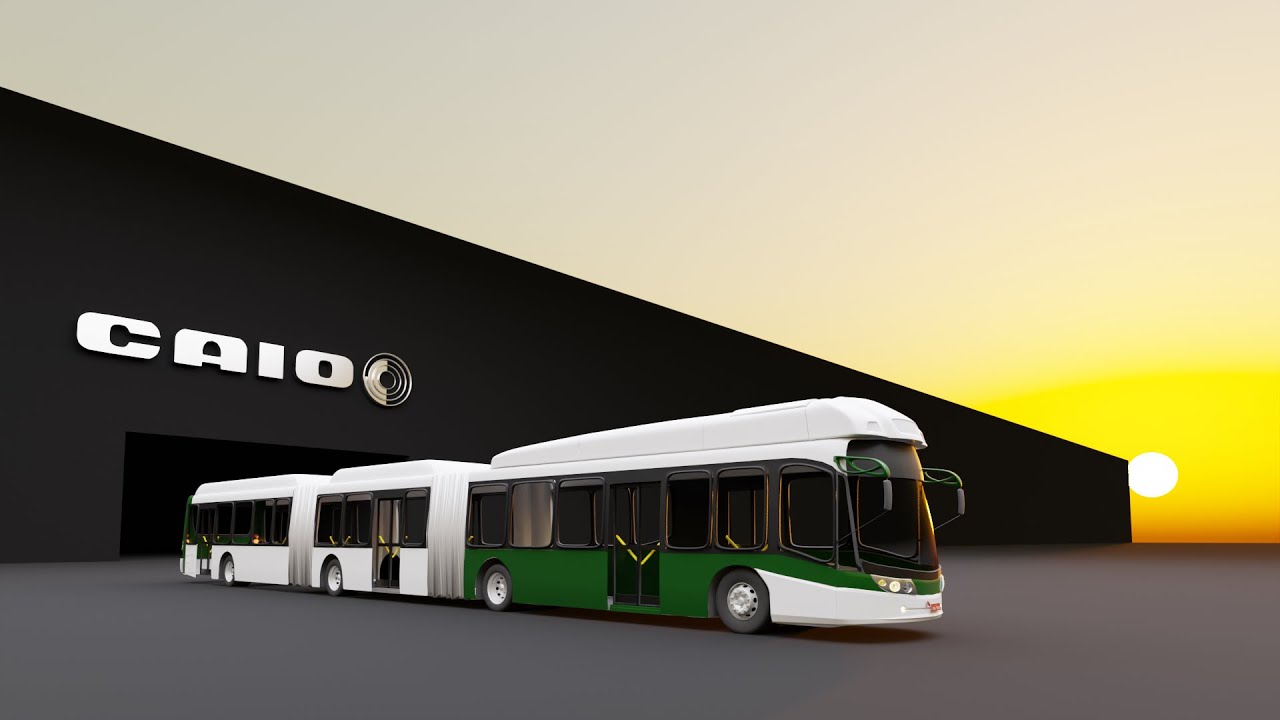 Tutorial #19 - Modelagem Caio TopBus PB - Modelando a Sanfona e partes ...