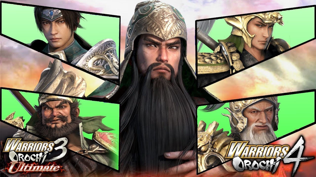 FIVE TIGER GENERALS GAUNTLET TEAM | Warriors Orochi 3 Ultimate ...