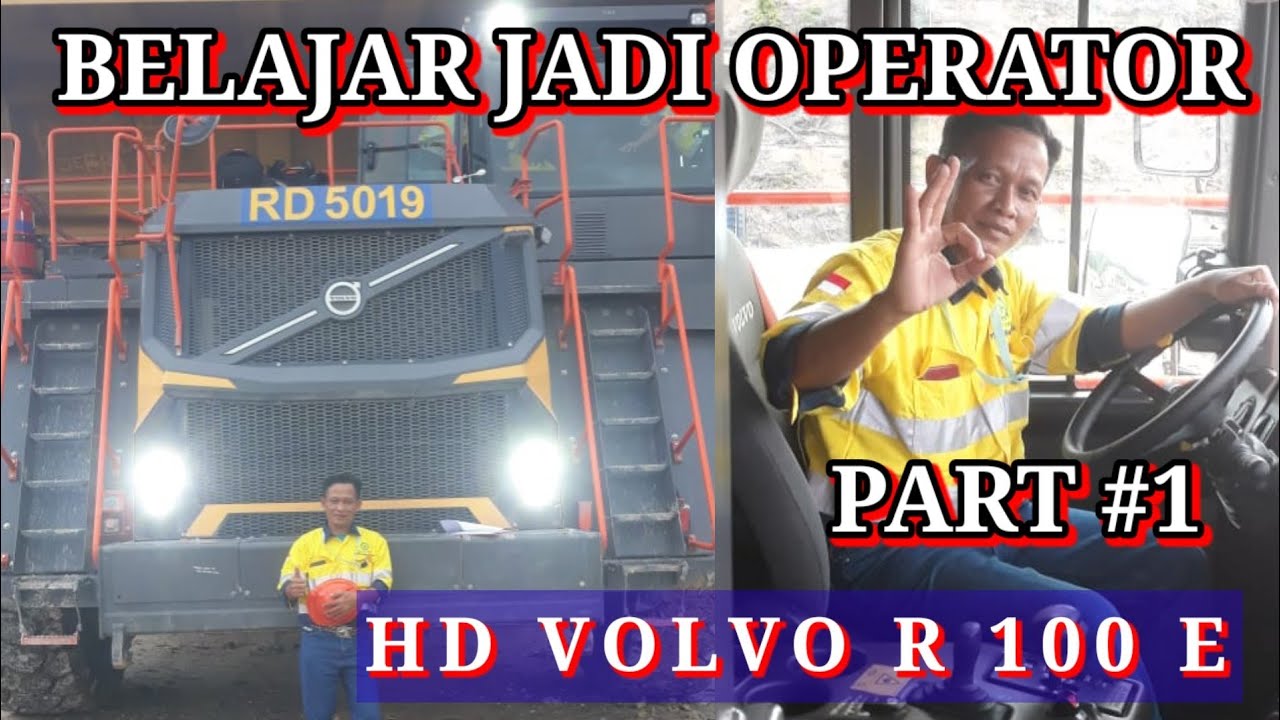 BELAJAR OPERATOR TRUCK HD VOLVO R100 E - YouTube