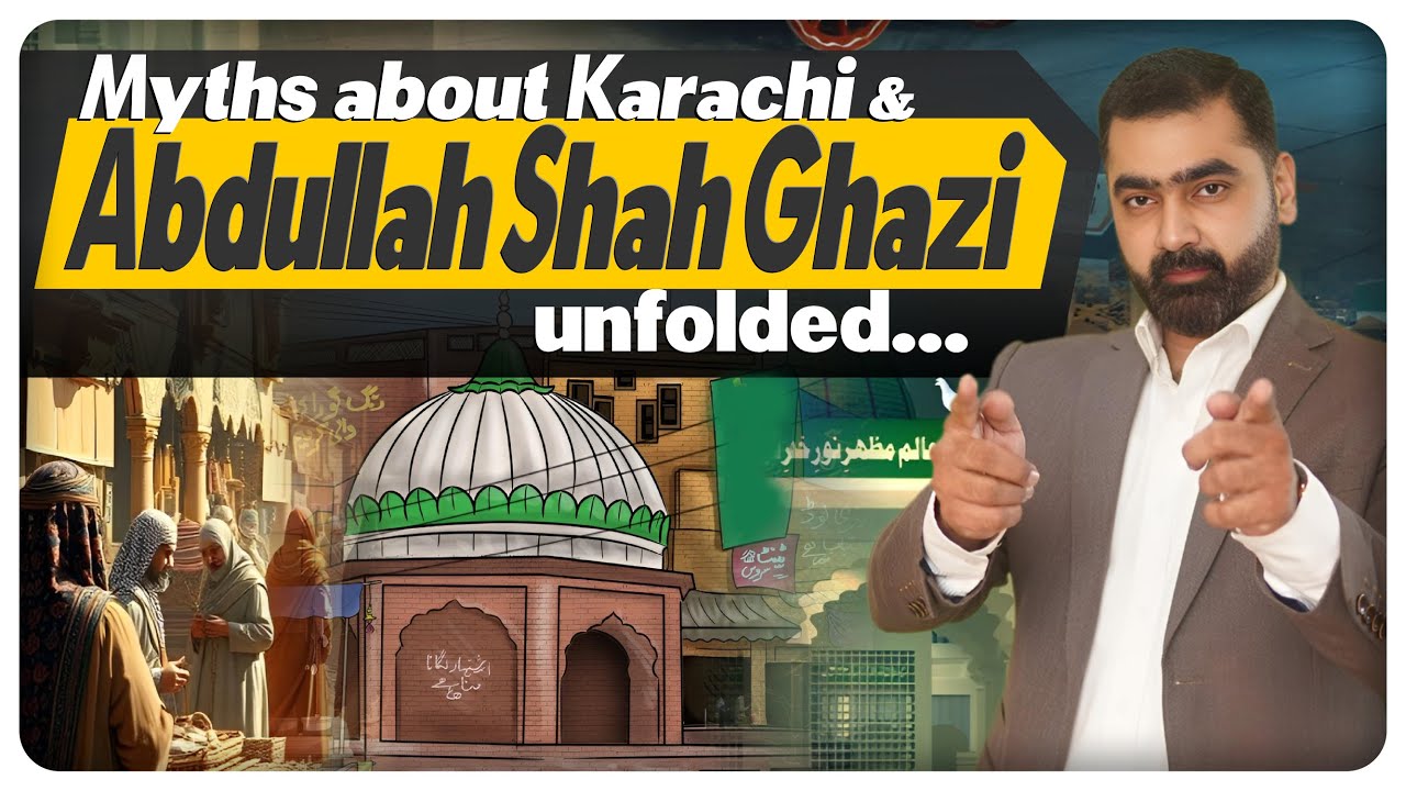 Myths about Karachi and Abdul Shah Ghazi unfolded by Dr Usman Hameed - YouTube