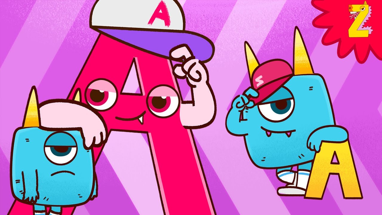 Do you like monster alphabets? Yes I do! ABC song nursery rhymes for ...