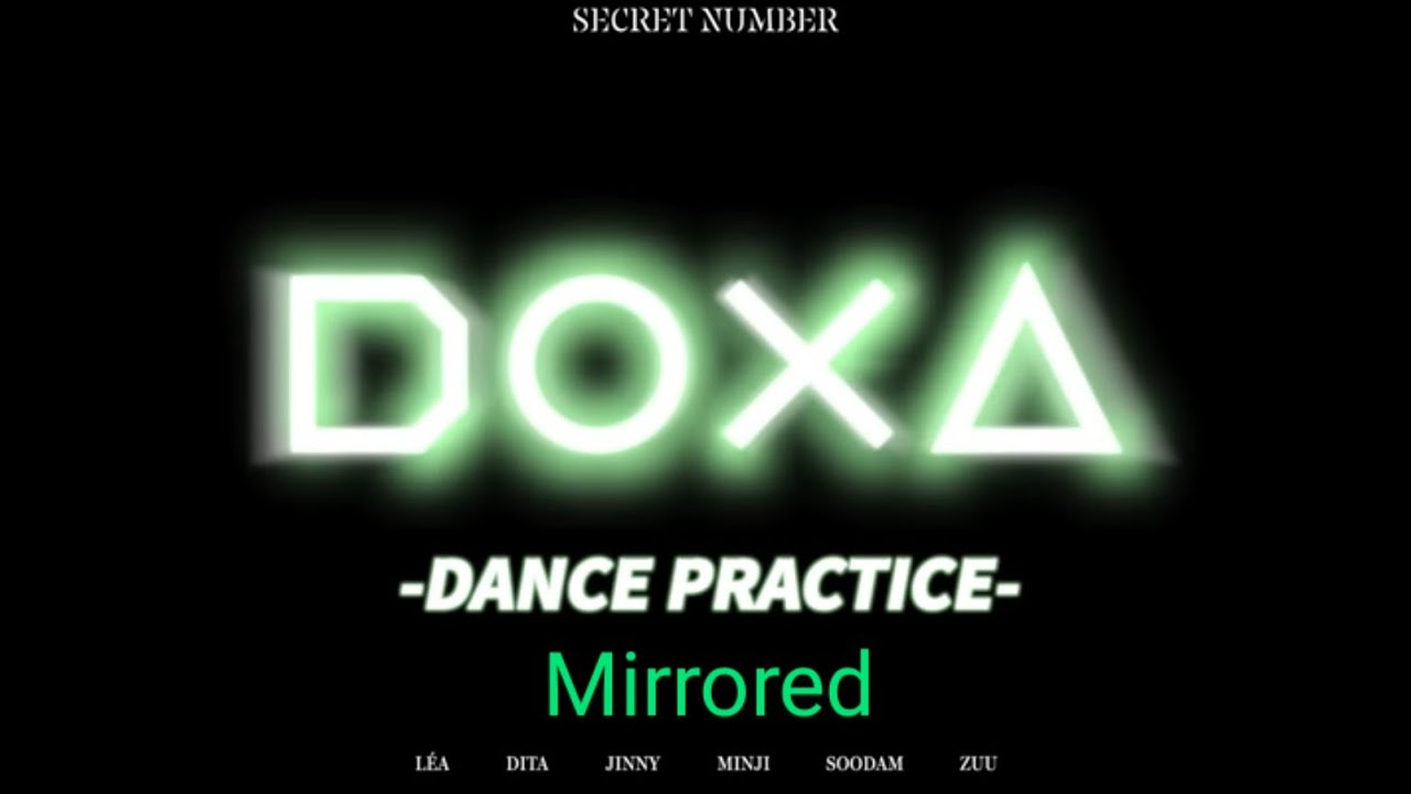SECRET NUMBER - 독사 (DOXA) Dance Practice Mirrored - YouTube