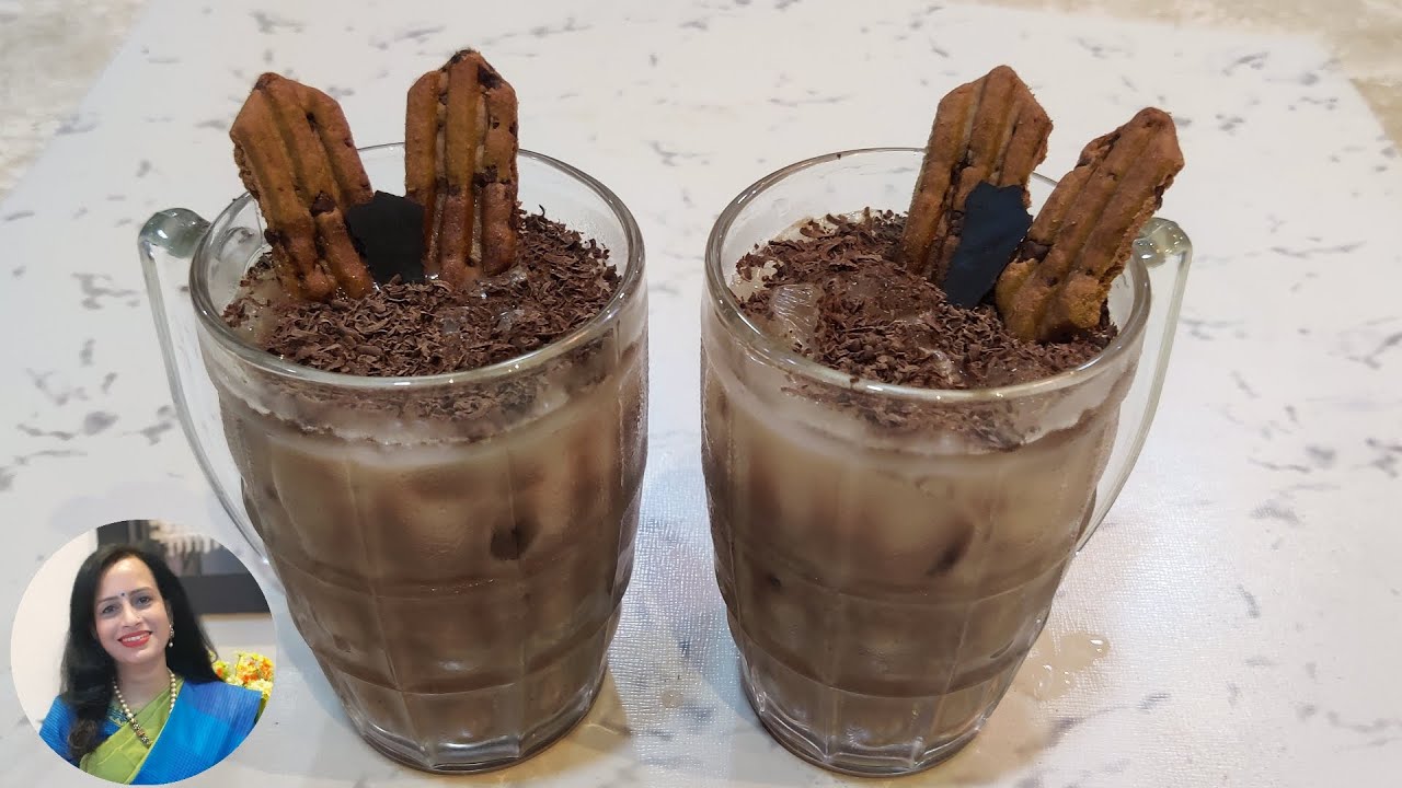Cold Chocolate Drink Recipe in 2 min | Cold Cocoa Drink Summer Drink ...