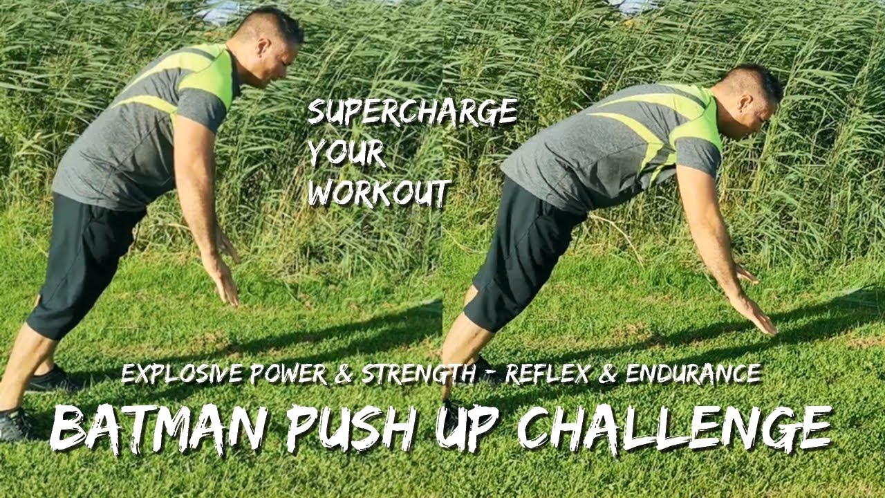 Batman Push Up Challenge | Fallout Push Ups | Falling Down Drill | Abs ...
