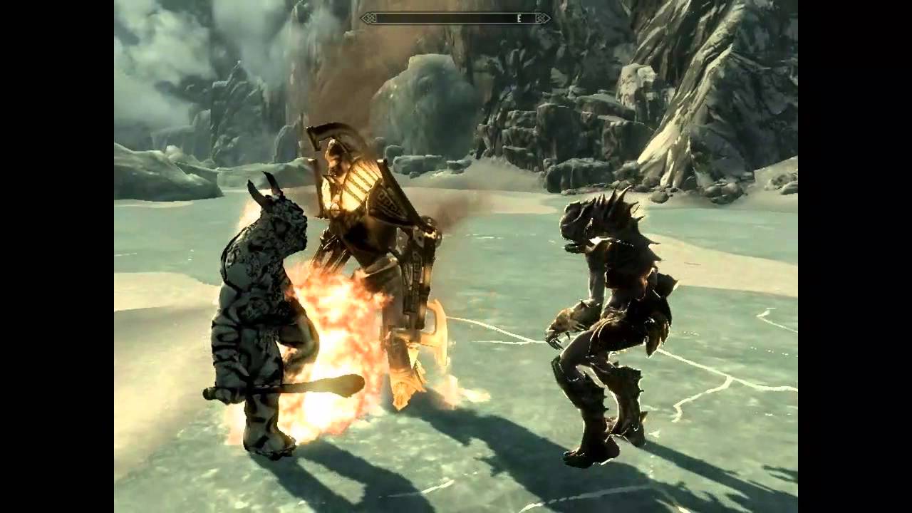 Skyrim Battles - The Forgemaster vs Lurker Vindicator vs Frost Giant ...