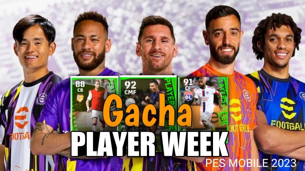 Gacha Player week | WAK ANG | Pes Mobile - YouTube