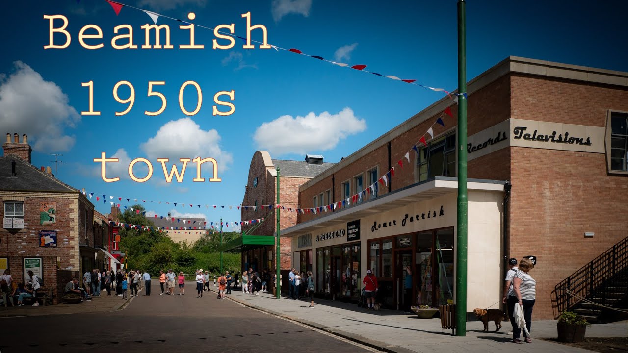 Beamish 1950s town - YouTube