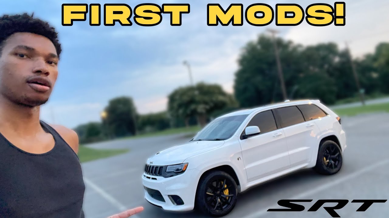 My 1st Trackhawk Upgrades! - YouTube
