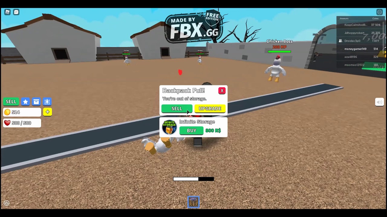 Ont a debloquer le yeet hammer Roblox weapon siumlator - YouTube