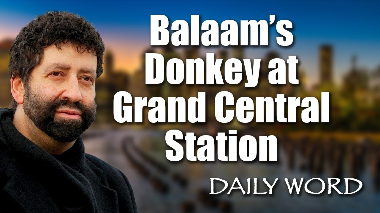 Balaam’s Donkey at Grand Central Station | Jonathan Cahn Sermon - YouTube