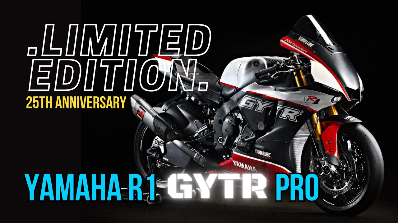 Limited edition!! New Yamaha R1 GYTR Pro - Special 25th Anniversary of ...