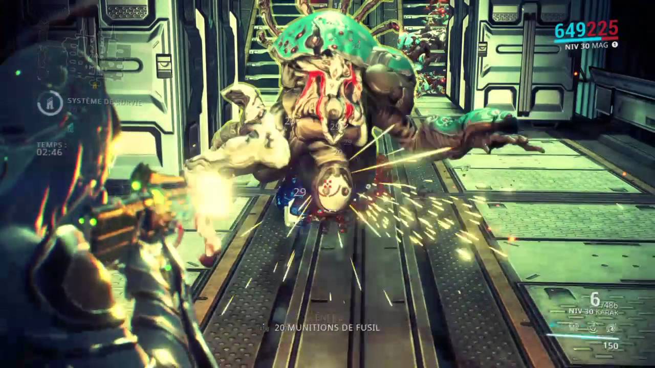 Mission 15 Survie Dark Sector sur Mars! Warframe - YouTube