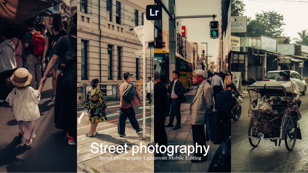 Cinematic street photography #10 | Lightroom Mobile Editing | Free ...