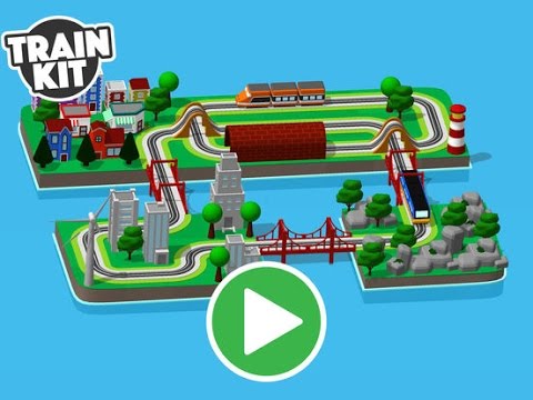 Train Kit Part 2 - Best iPad app demo for kids - Ellie - YouTube