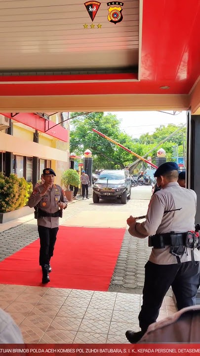KOMANDAN SATUAN BRIMOB POLDA ACEH LAKUKAN KUNKER KE DETASEMEN GEGANA DAN BERIKAN ARAHAN PENTING ...
