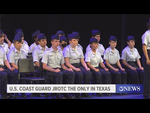 VMHS U.S. Coast Guard JROTC establishment ceremony - YouTube