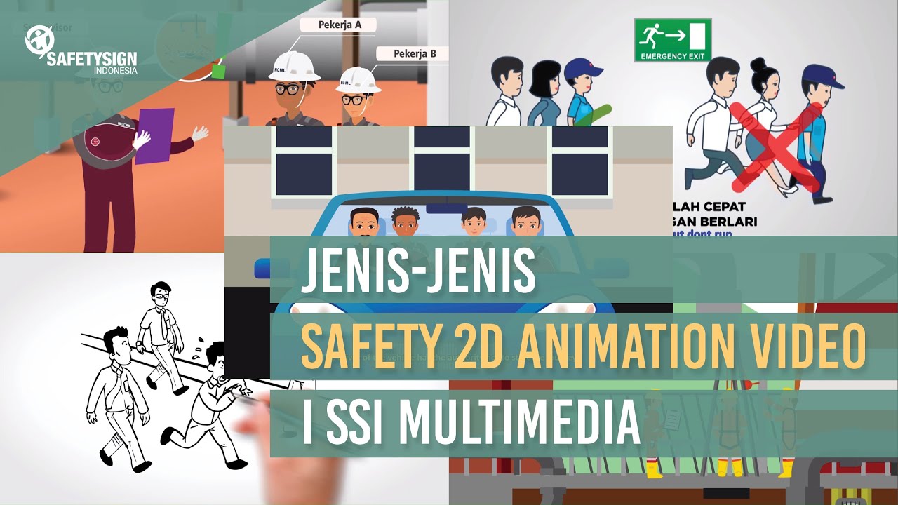 Jenis-jenis Safety 2D Animation Video I SSI Multimedia - YouTube