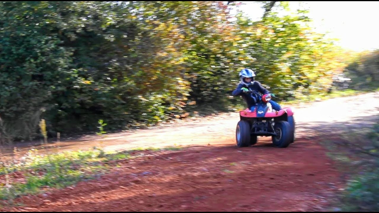 Ripping the Quad - KYMCO MXER 150 - YouTube