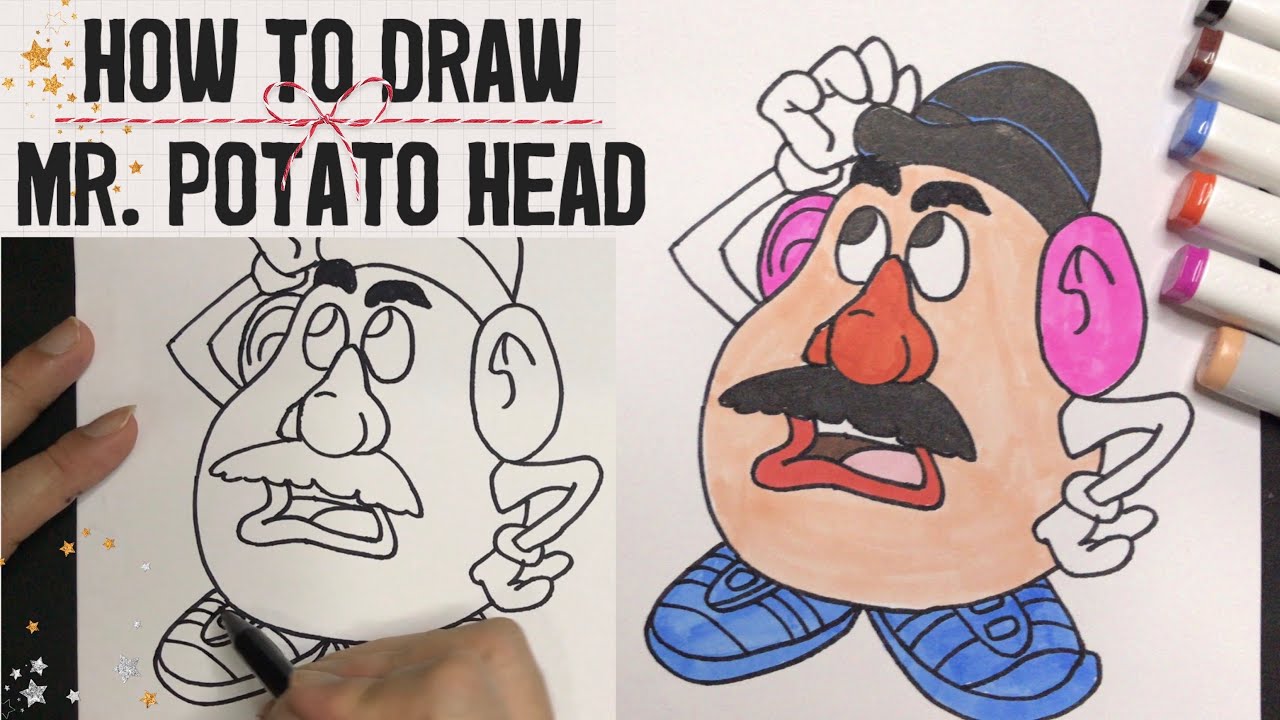 How To Draw Mr. Potato Head | Toy Story | Disney | art for kids - YouTube