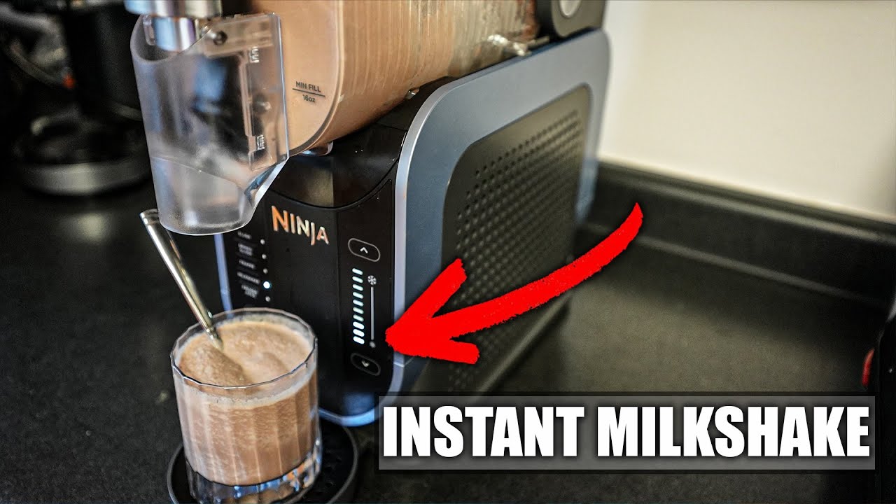 Using the Ninja Professional SLUSHi Machine to make a Milkshake and ...