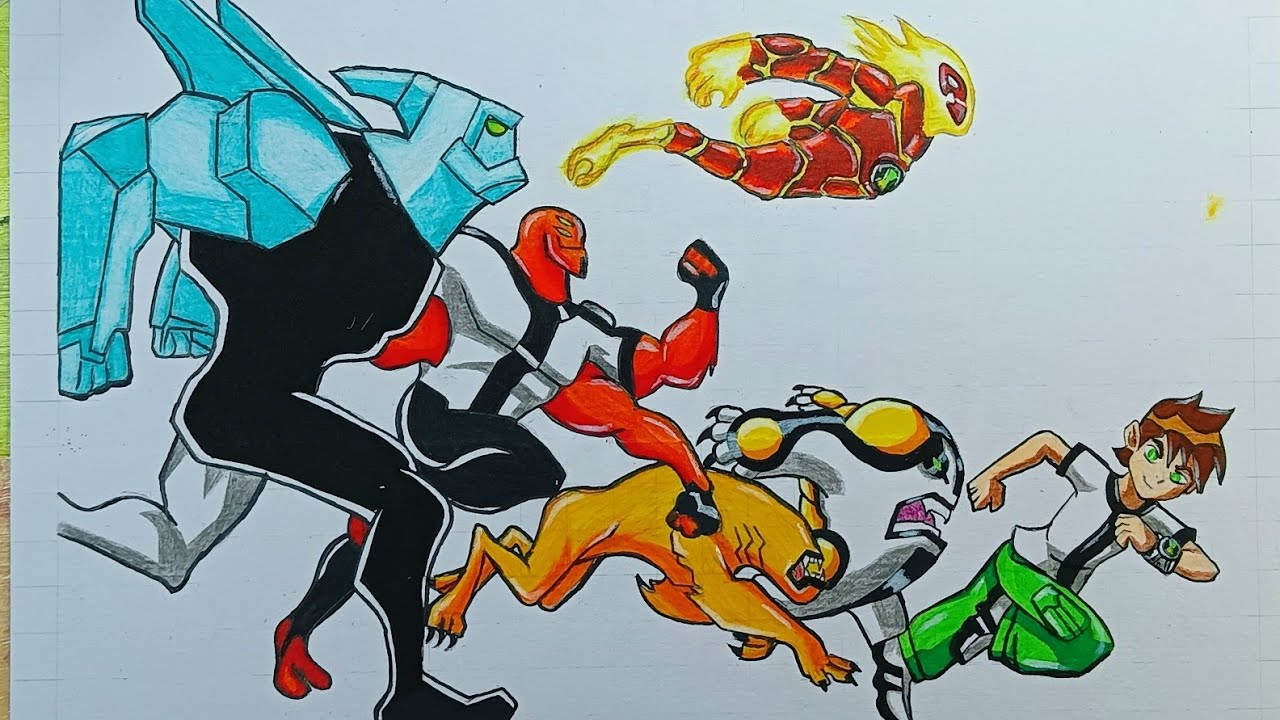 Ben 10 Races His Aliens - Who Will Win? - YouTube