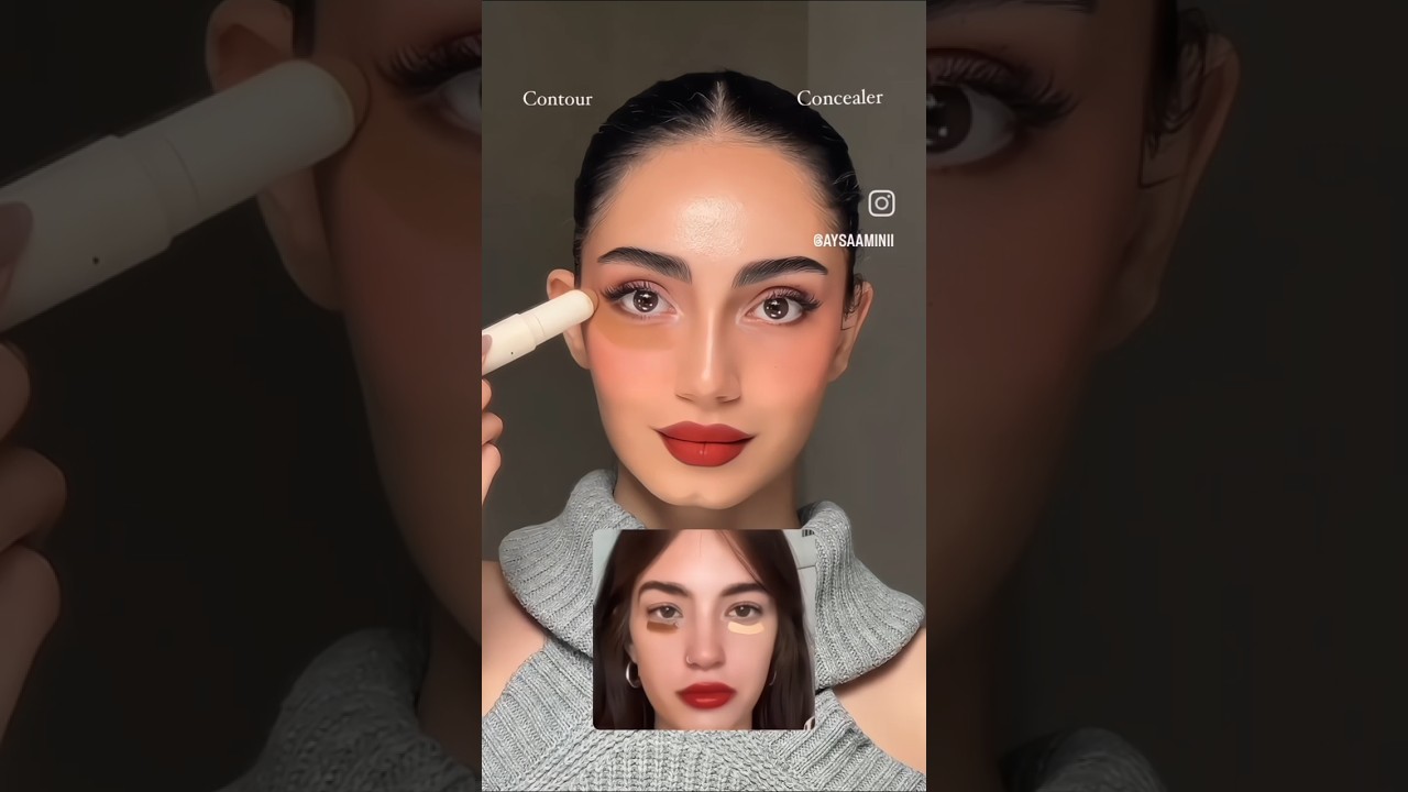 Eyemakeup hack👁️🙄#eyemakeup #eyelook #makeuptutorial #hack#viralhacks# ...