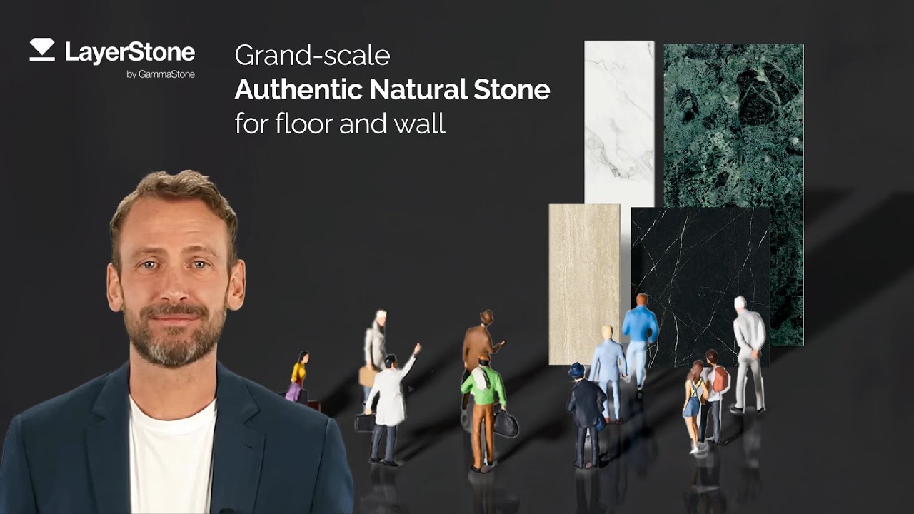 Introducing LayerStone - Real Natural Stone in large format - YouTube