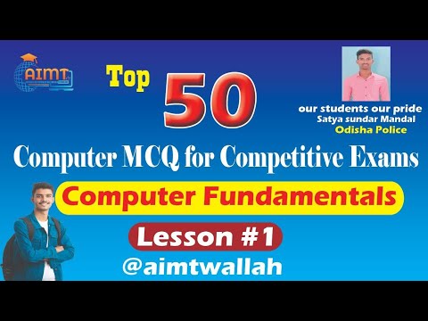 Top 50 Computer MCQ for Competitive Exams #computer #india #odisha # ...