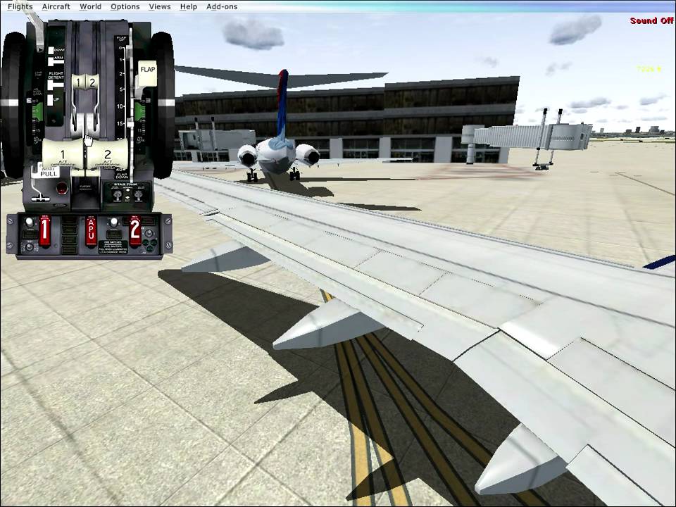 FSX Delta Airlines 737-800 Gate Departure and Taxi - YouTube
