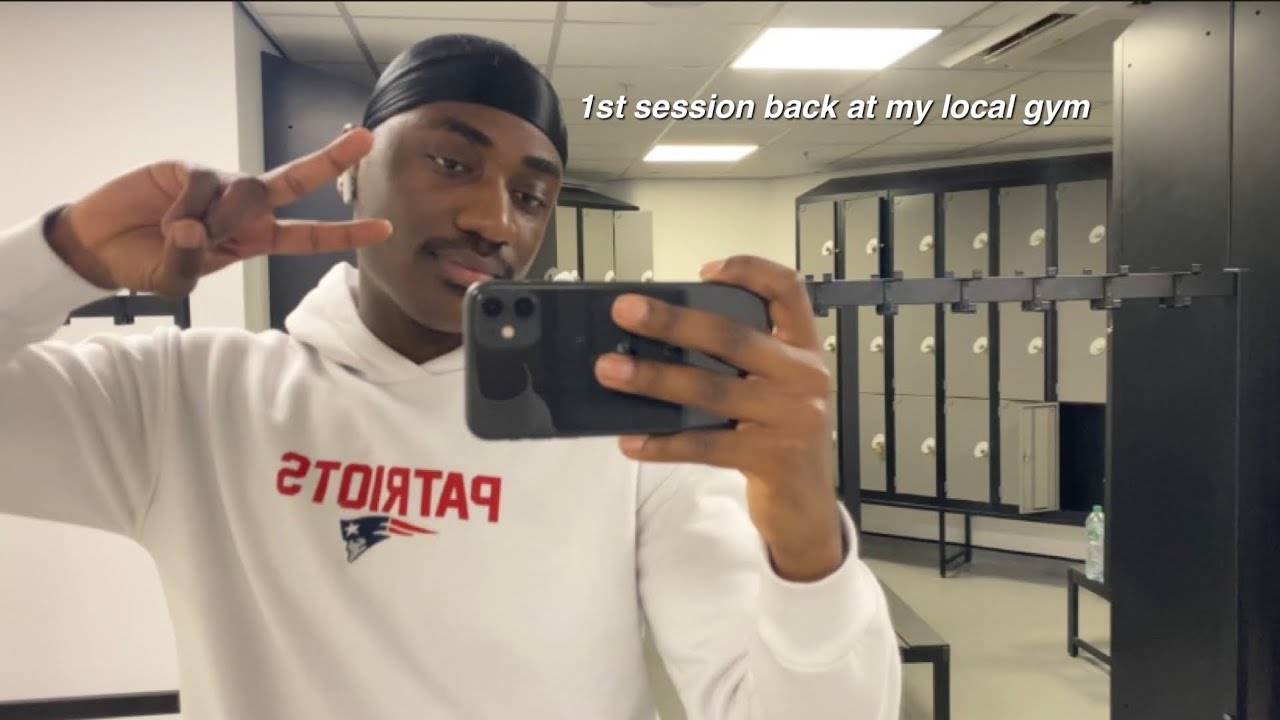 first session back at my local gym after first semester of university ...