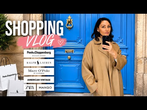 ШОППИНГ ВЛОГ: ОБЗОР НОВОЙ КОЛЛЕКЦИИ ZARA,MANGO. ПРИМЕРКА MAX MARA, American Vintage 