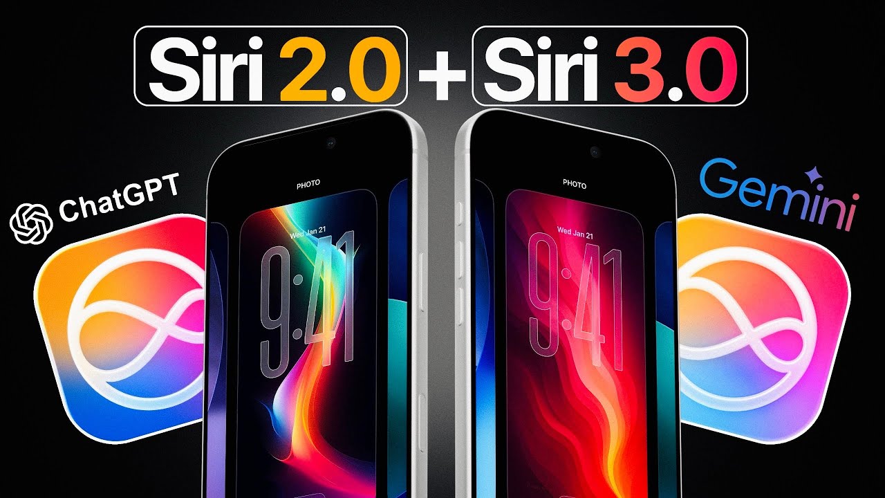 iOS 27 - Siri 2.0 and Siri 3.0 CONFIRMED! - YouTube