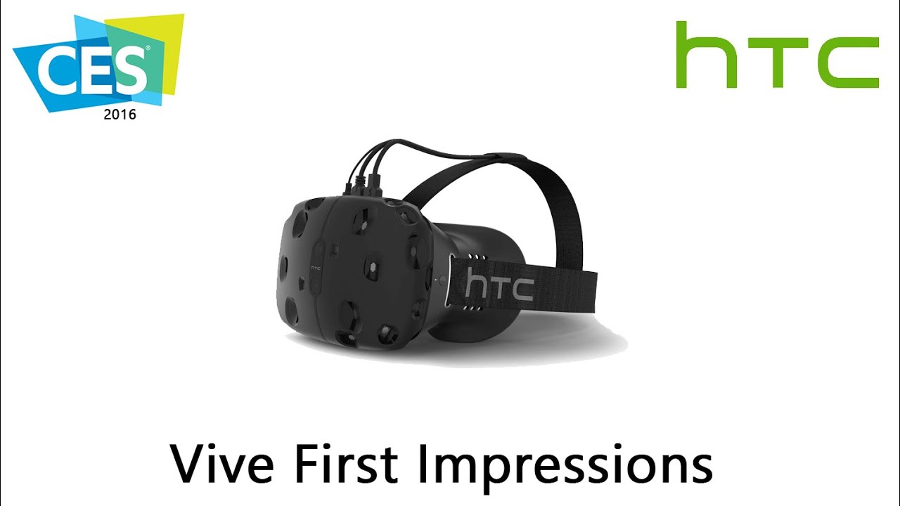HTC Vive First Impressions - YouTube