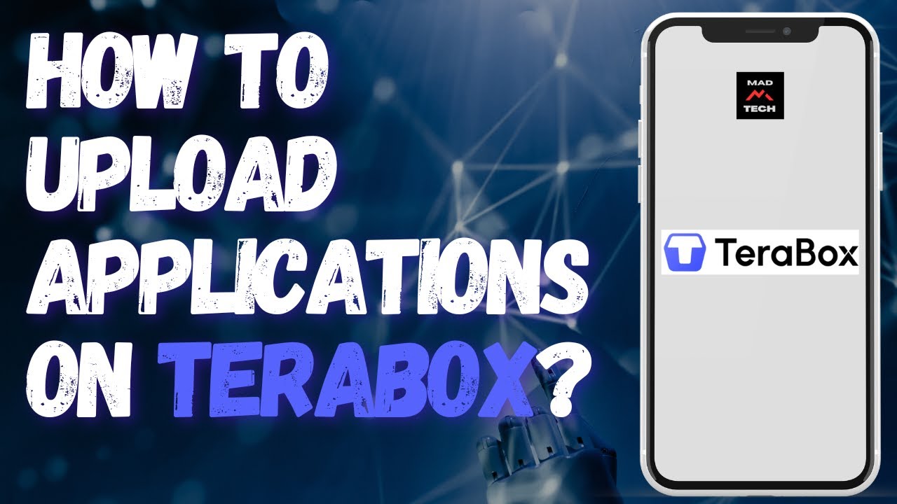 How to Upload Applications on Terabox? - YouTube