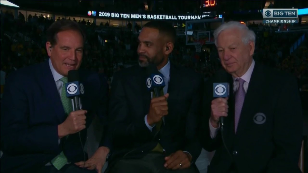 NCAA BIG TEN on CBS intro 2019 (BIG TEN) Championship #3 MICH vs #1 ...