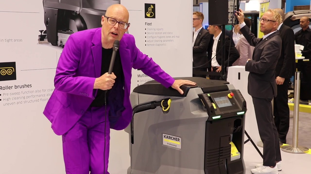 AUTONOMOUS CLEANING ROBOT BY KÄRCHER (OVERALL WINNER) | INTERCLEAN 2018 ...