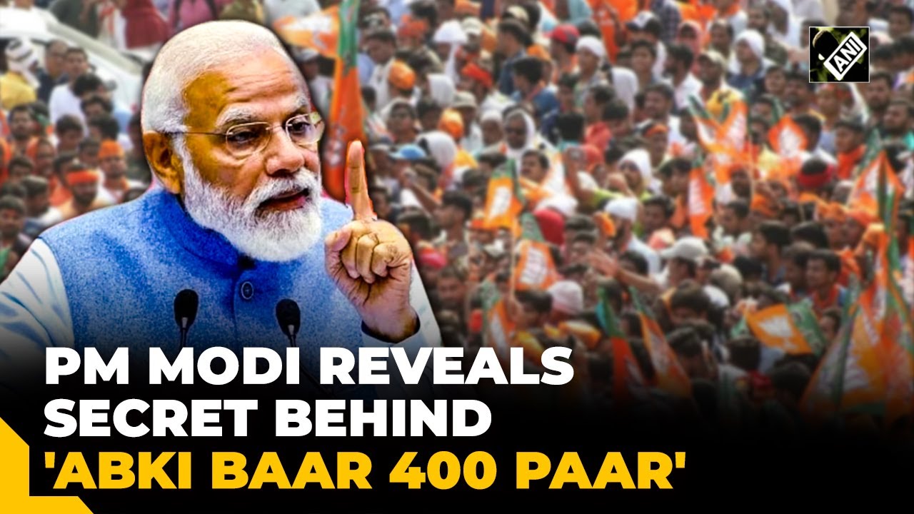 “Slogan given by people not BJP,...” PM Modi on 'Abki Baar 400 Paar ...