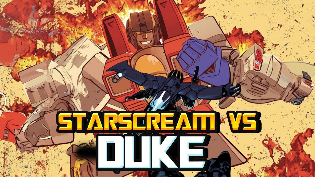 Starscream Vs Duke! - Skybound Transformers Issue #2 (Energon Universe ...