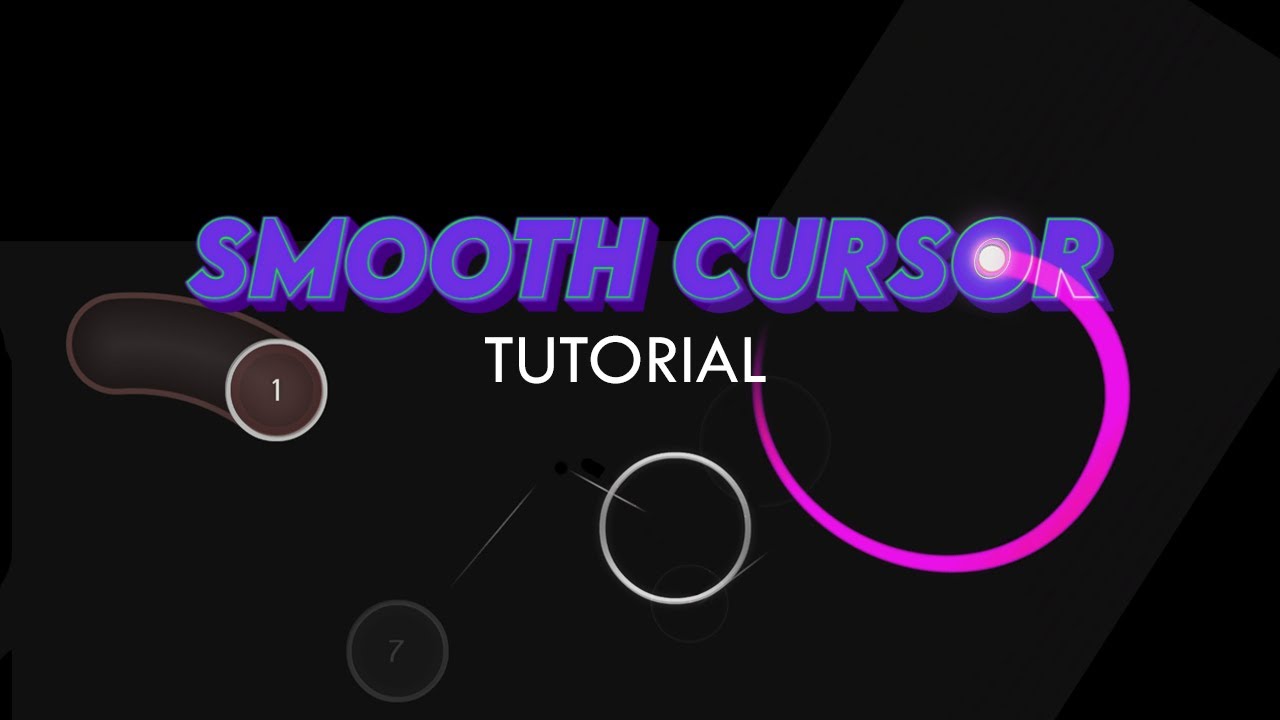 PERSONALIZA TU CURSOR DE OSU! SMOOTH TUTORIAL - YouTube